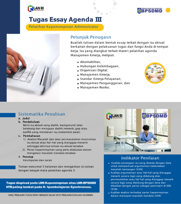 Tugas Essay Agenda III: Manajemen Kinerja | PDF