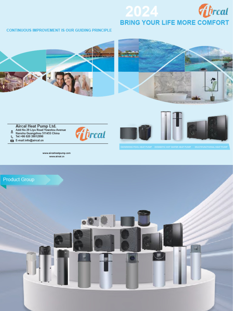 Aircal 2024 | PDF | Heat Pump | Electromechanical Engineering