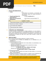 ? (AC-S07) Week 07 - Task Assignment - My Family (PA3) (INGLES 1) | PDF