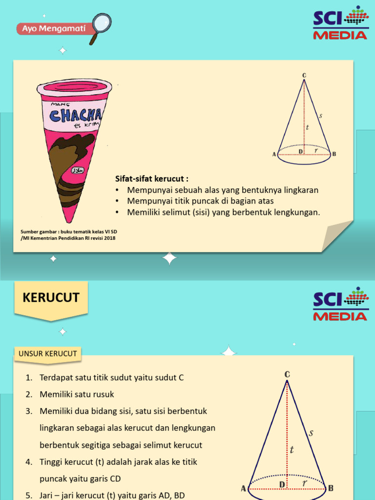 4.5 Bangun Ruang Kerucut | PDF