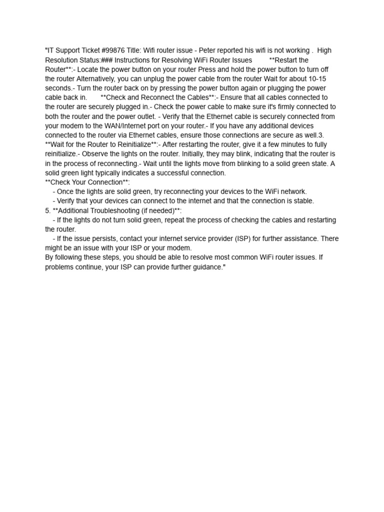 Network Outage | PDF