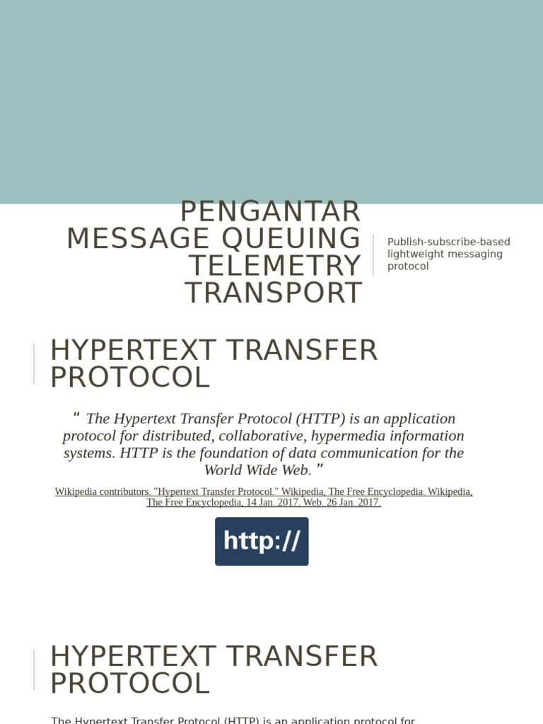 Embedded System 11 - Pengantar Message Queuing Telemetry Transport ...