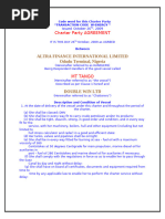 Asbatankvoy Charter Party | PDF | Water Transport | Freight Transport