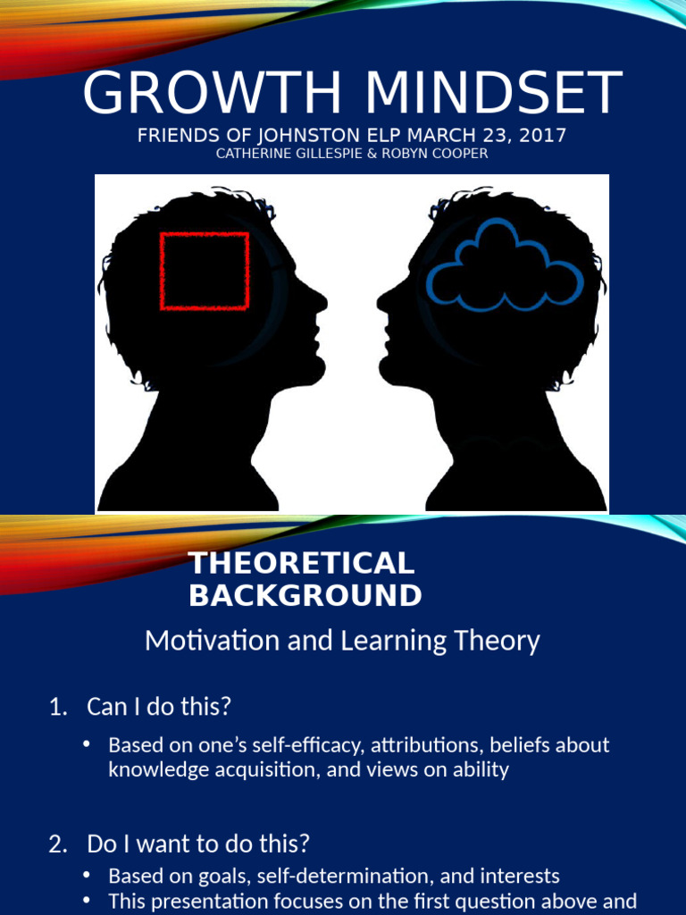Growth Mindset PP Slides | PDF | Mindset | Knowledge