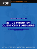 TCS Resume Format Guidelines | PDF | Résumé | Computing