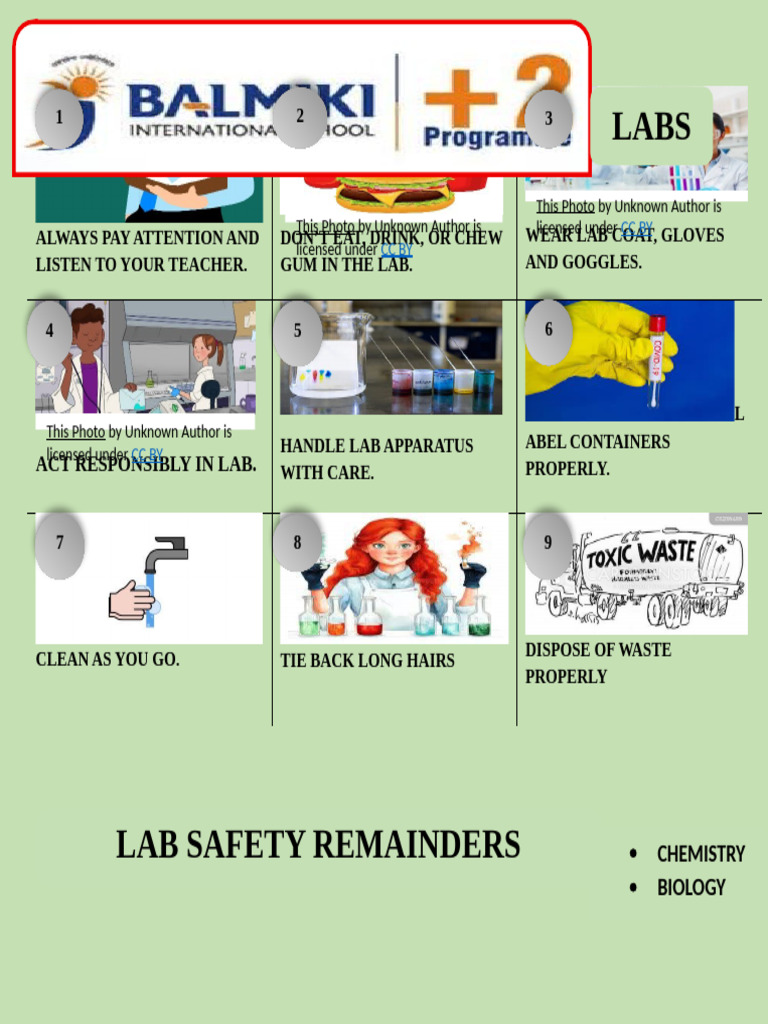 Essential Lab Safety Guidelines | PDF