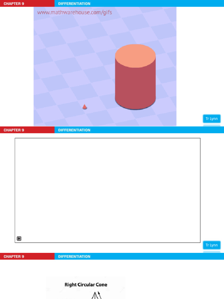 Chapter 9 Differentiation (IGCSE 2) .1pdf | PDF | Mathematical Physics | Geometry