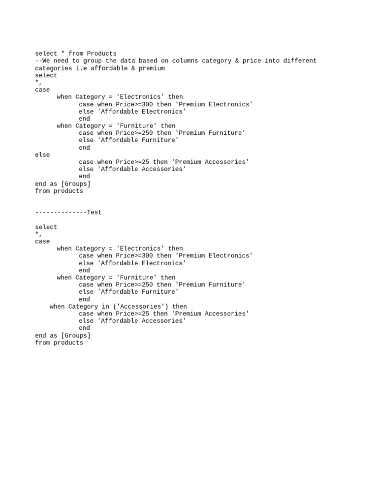 Lec 33 SQL Practice | PDF