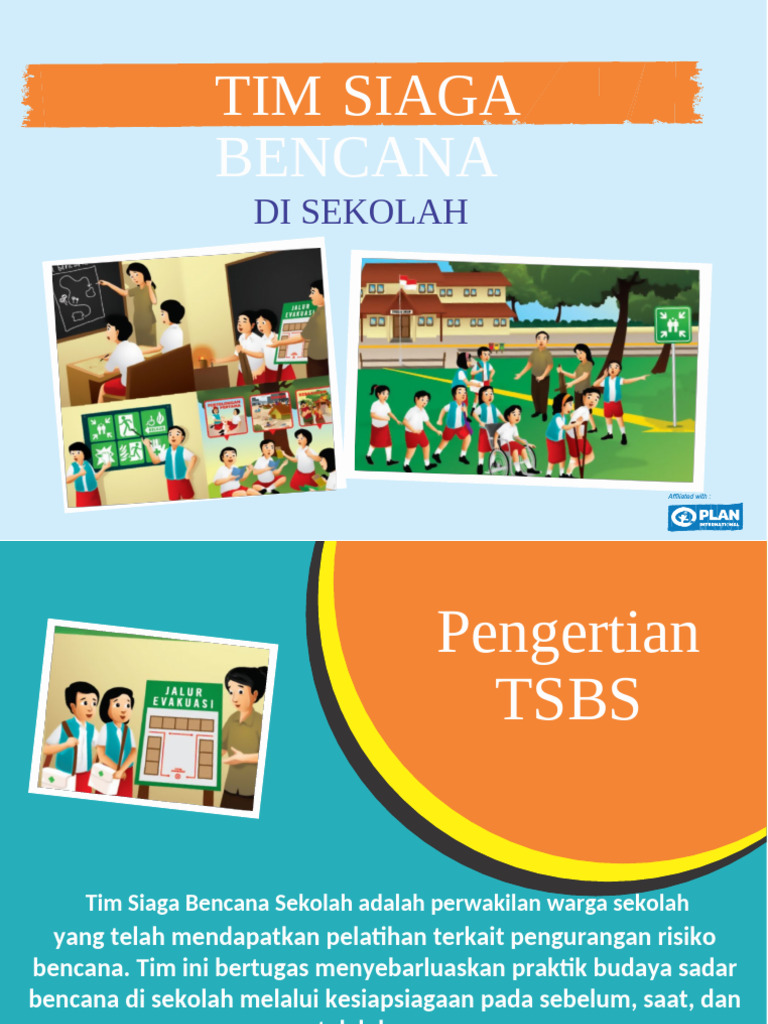 Struktur Ideal Tim Siaga Bencana Sekolah | PDF