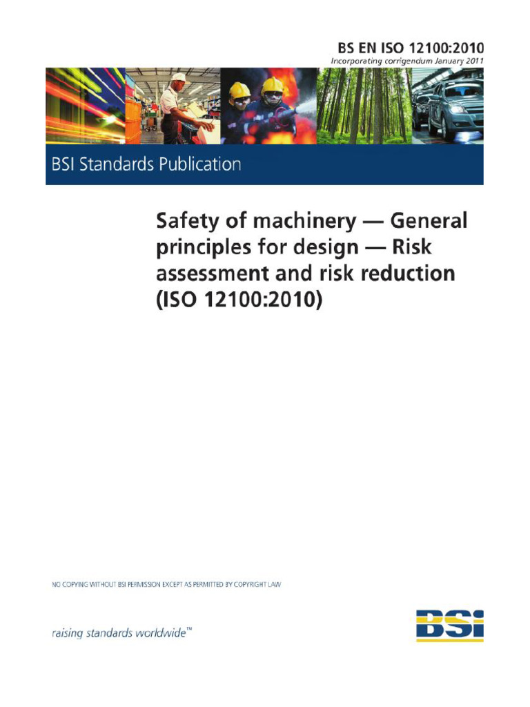 BS en Iso 12100-2010 | PDF