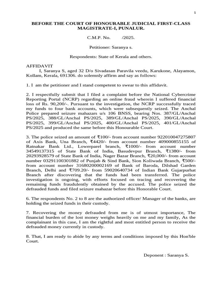 503 Money Release Sarnya | PDF