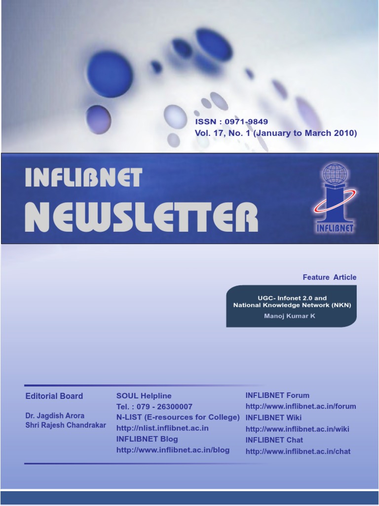 Inflibnet | PDF | Open Access | Quality Of Service