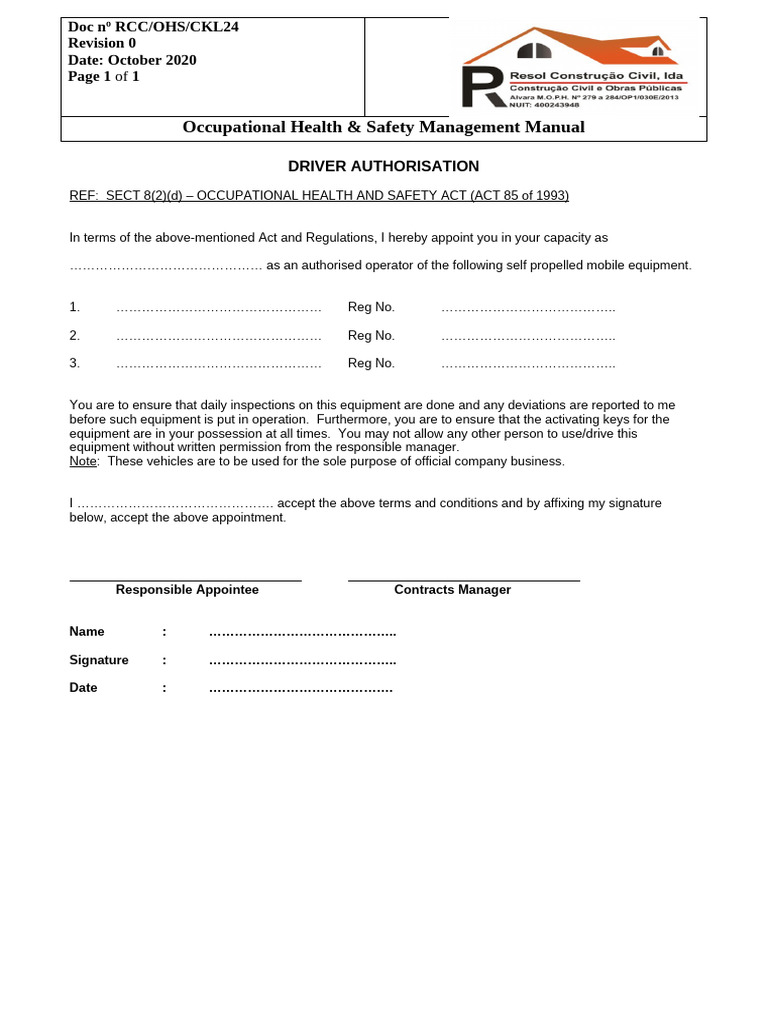 9.24 Drivers Authorization | PDF