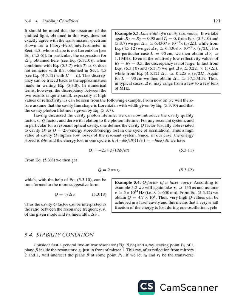Svelto Principles of Lasers | PDF | Electrodynamics | Optics