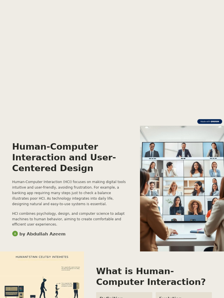Untitled | PDF | Human–Computer Interaction | Usability