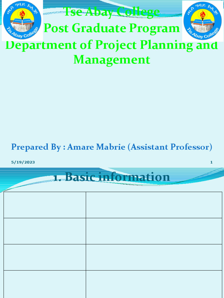 Project and Enterprise Risk Management Lecture Note | PDF | Risk | Risk ...
