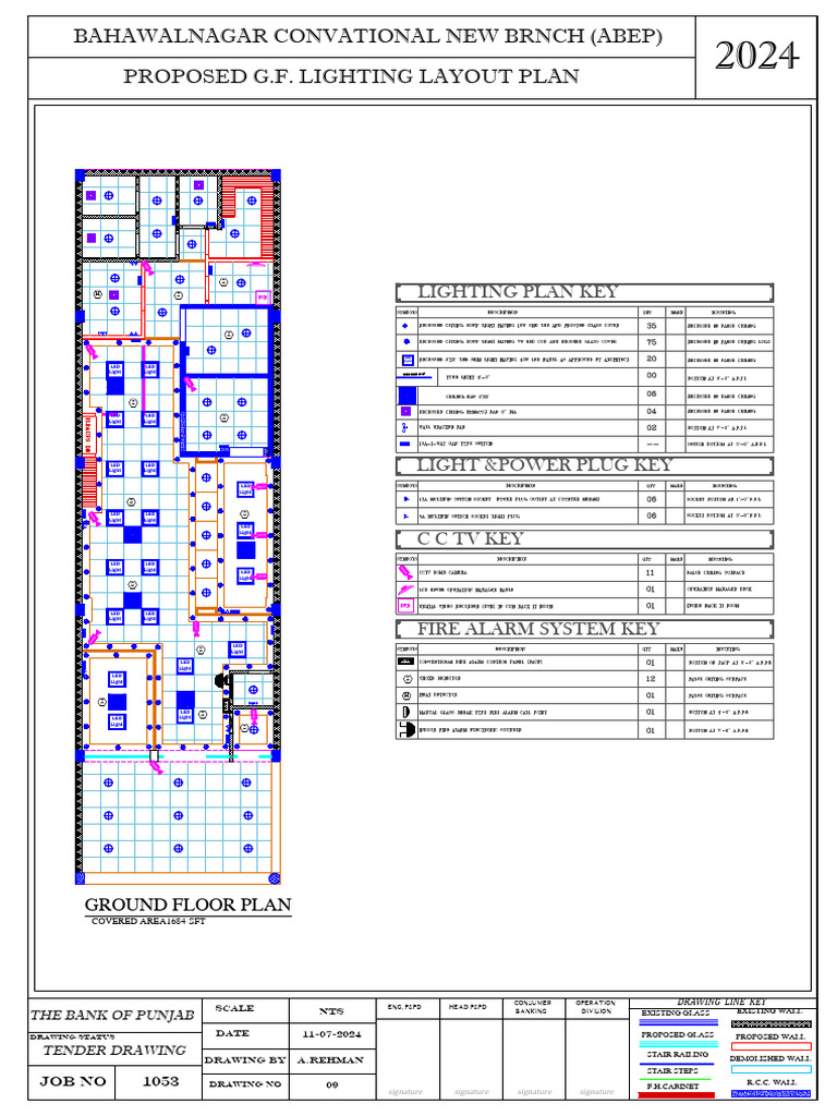 Lighting Plan 2021-Layout1 | PDF | Equipment | Active Fire Protection