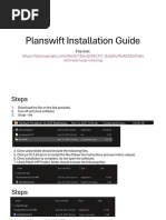 Planswift Manual Activation Procedures | PDF