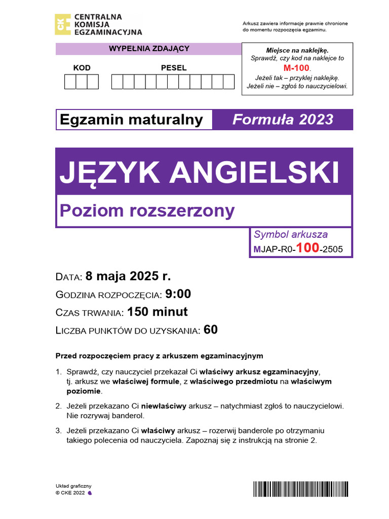 MJAP R0 100 A 2505 Arkusz | PDF