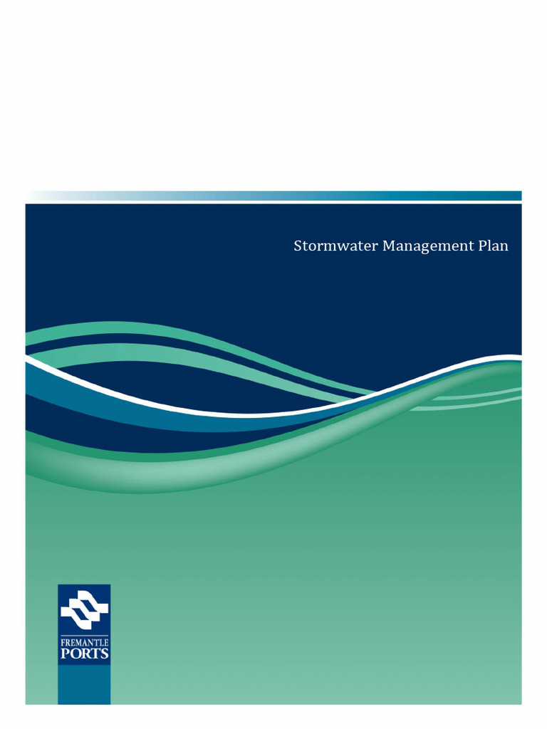 Stormwater Management Plan Guidelines | PDF | Stormwater | Water Management