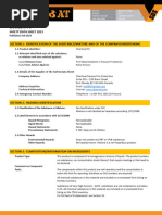 The Pink Stuff Safety Data Sheet | PDF | Occupational Safety And Health ...