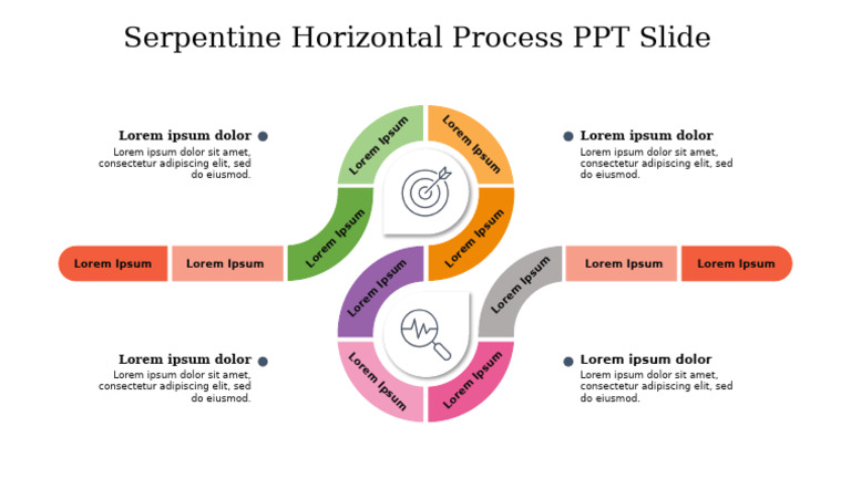 84837-Serpentine Horizontal Process PPT Slide | PDF
