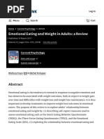 EDE Q Eating Disorder Examination Questionaire Scoring | PDF | Eating ...
