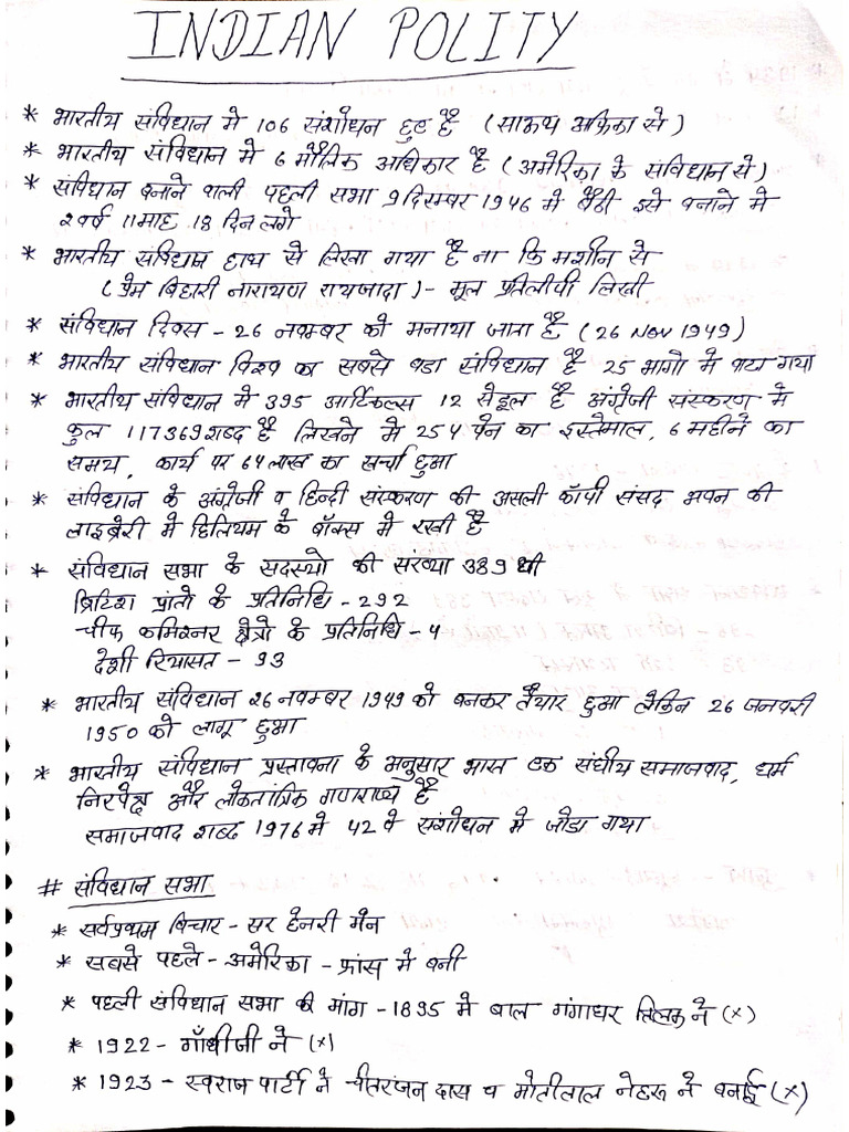 Indian Polity | PDF