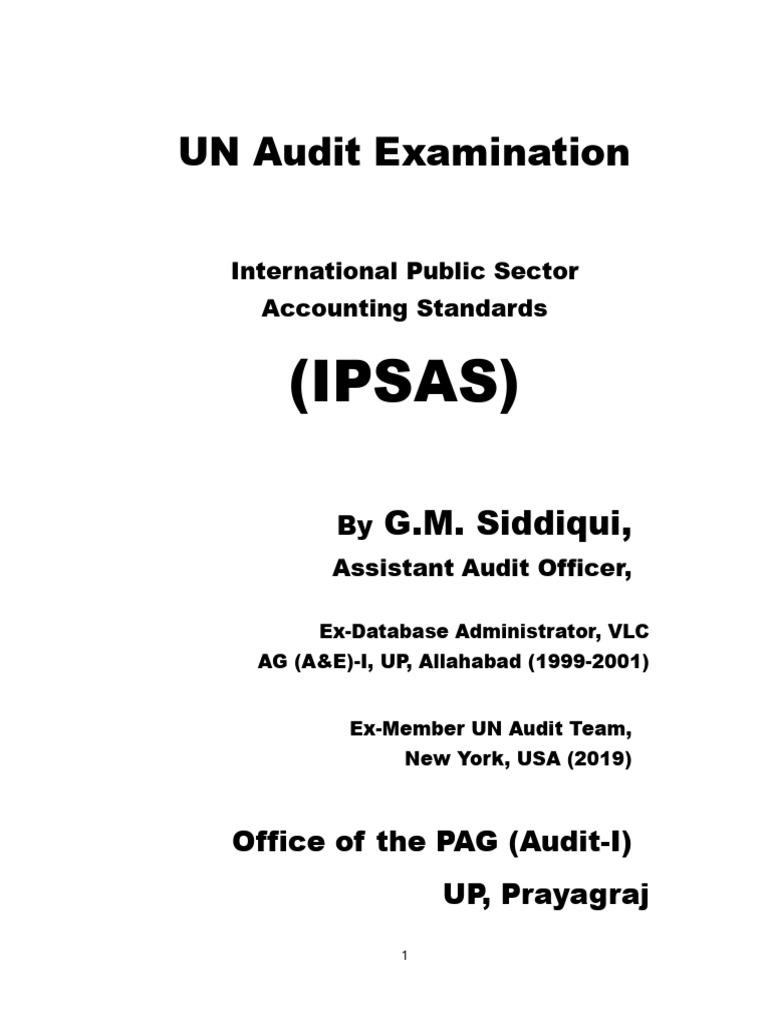 2 - IPSAS Notes | PDF
