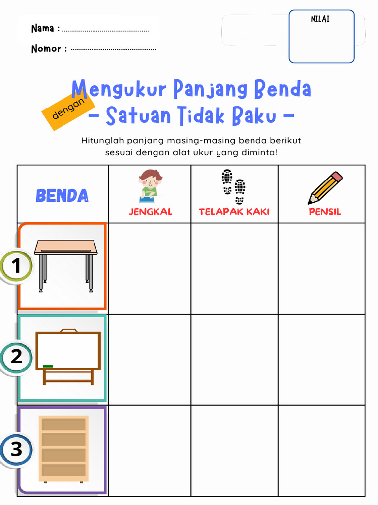 LKPD Matematika (Satuan Tak Baku) .PDF - 20250505 - 175825 - 0000 | PDF