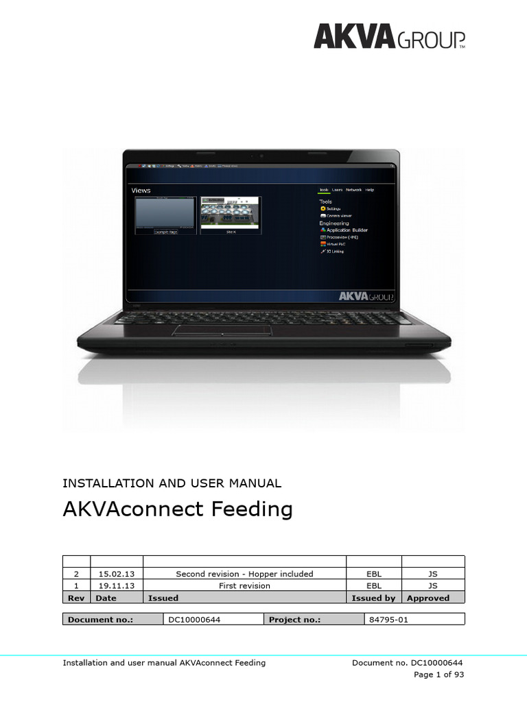 AKVAconnect Feeding User Manual | PDF | Computing