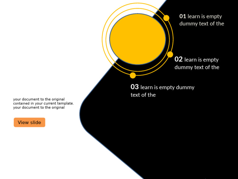 Professional Slide: Learn Is Empty Dummy Text of The Learn Is Empty ...