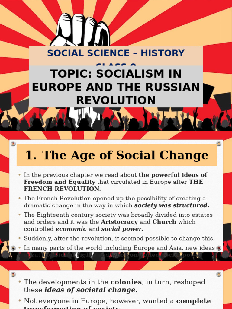 Russian Revolution-PPT - Students 2 | PDF | Socialism | Capitalism
