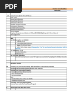 Employee Income Tax Declaration FY-2025-26 | PDF | Insurance | Public ...