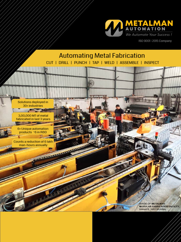 Metalman Automation Brochure | PDF | Metal Fabrication | Numerical Control