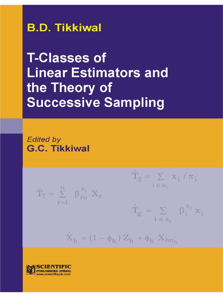 2 | PDF | Estimator | Sampling (Statistics)