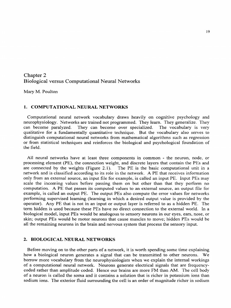 Chapter - 2 - Biological - Versus - Computational - Neural - Networks ...