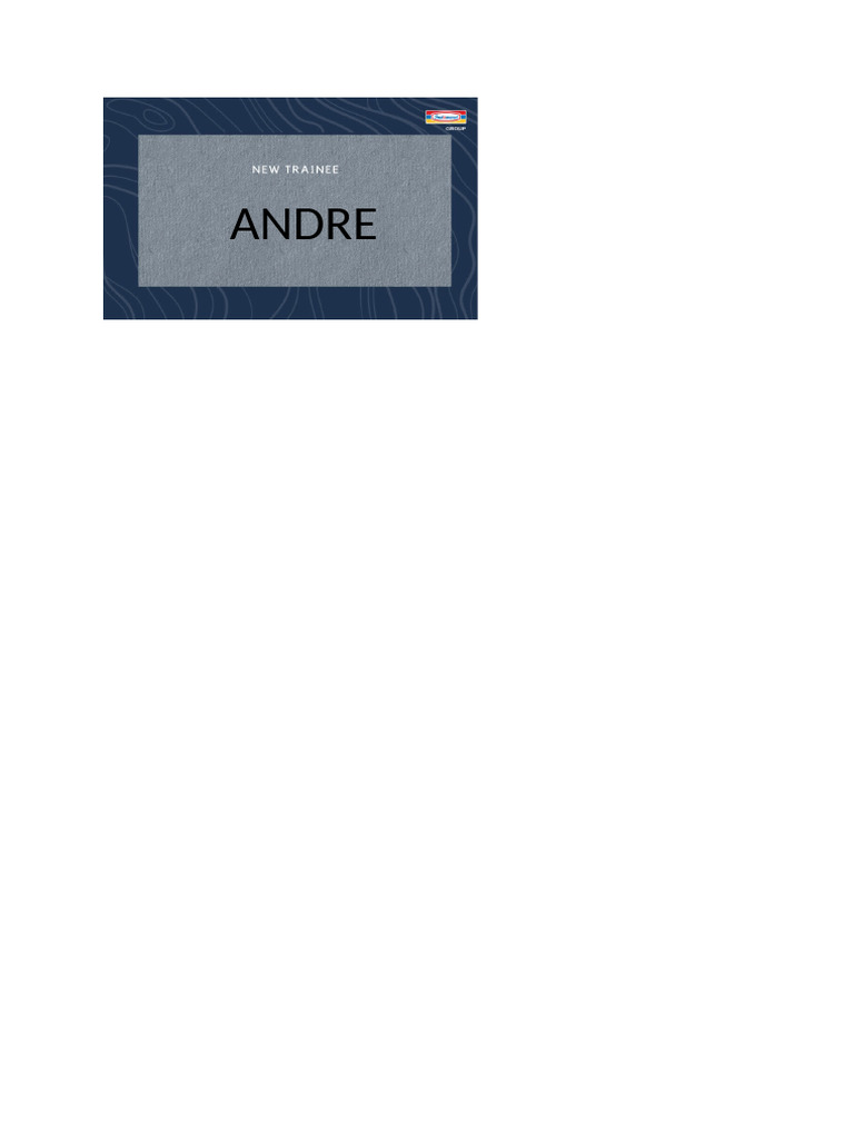 Andre | PDF