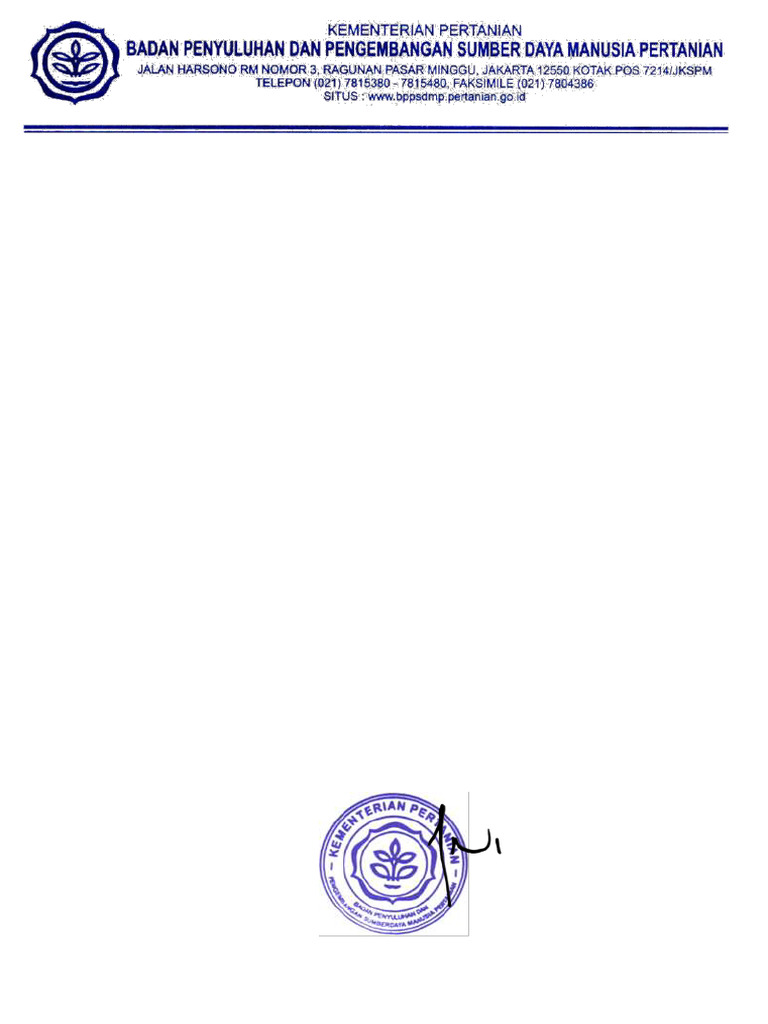 Surat Undangan Rapat Koordinasi Gerakan Penyuluh LTT - April 2025 - Signed | PDF