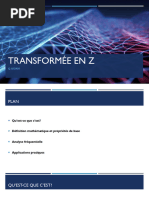 Introduction à la Transformée en Z et ses Applications | PDF | Transformation de Laplace ...