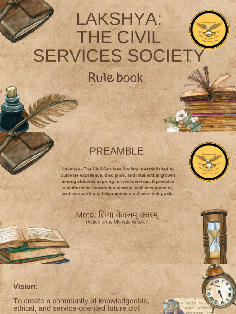 Rule Book Lakshya - 20250219 - 130741 - 0000 | PDF | Disciplines