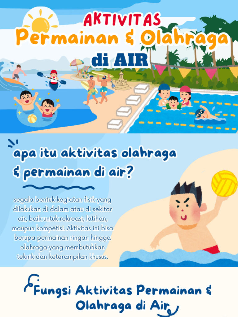 Aktivitas dan Olahraga di Air | PDF