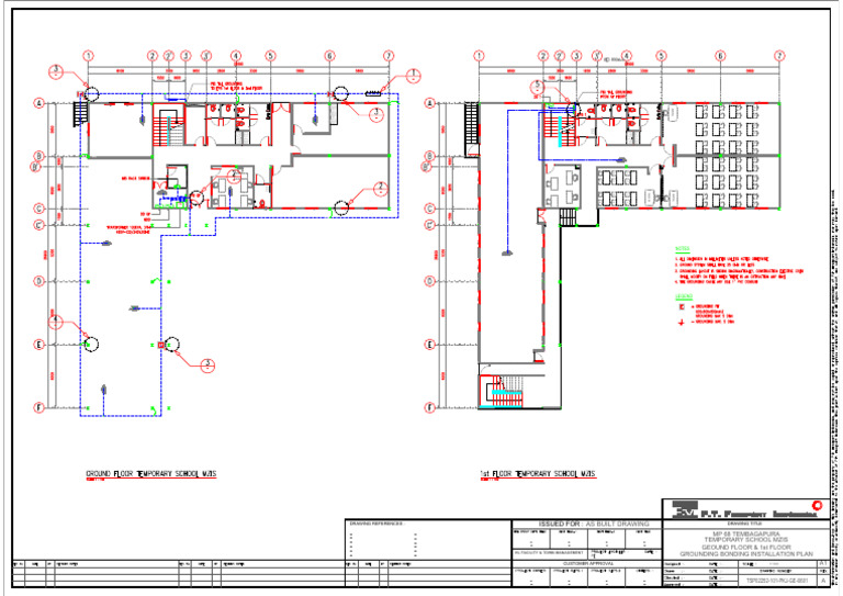 Tsp02252-101-Pkj-ge-0601 - A Ground Floor & 1st Floor Grounding Bonding ...