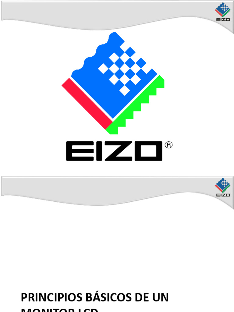 Presentacion Basica EIZO DENTAL | PDF | Pantalla de cristal líquido ...