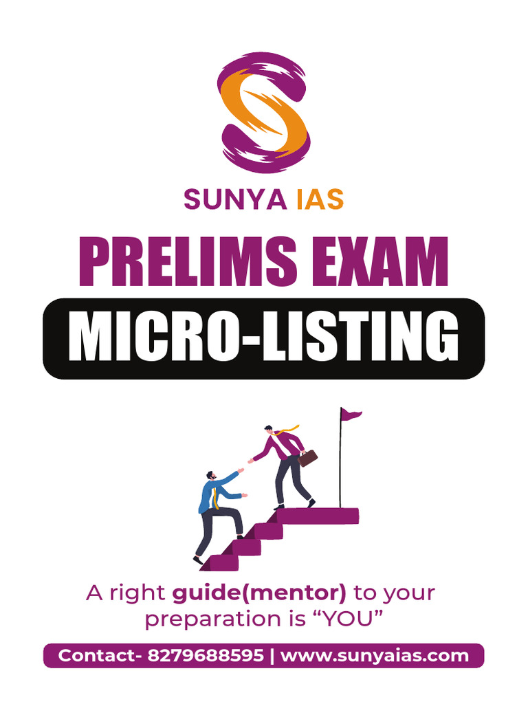 Prelims Syllabus - by SUNYA IAS | PDF
