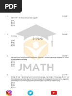 9-Sinf Algebra 3-ChSB Demo Variant | PDF