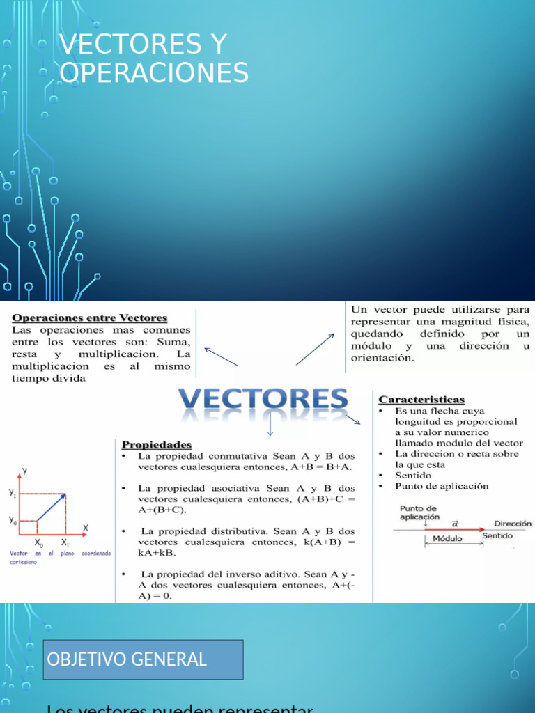Conceptos y Operaciones con Vectores | PDF | Vector Euclidiano ...