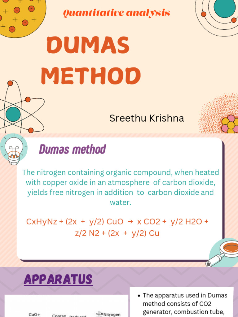 Dumas Method for Nitrogen Analysis | PDF | Carbon Dioxide | Combustion
