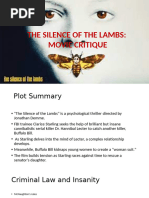 The Silence of The Lambs A Critical Analysis of The Psychological | PDF ...