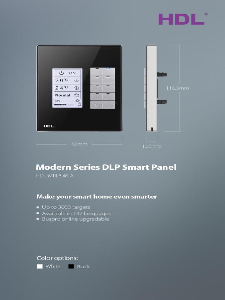 Modern DLP Smart Panel | PDF